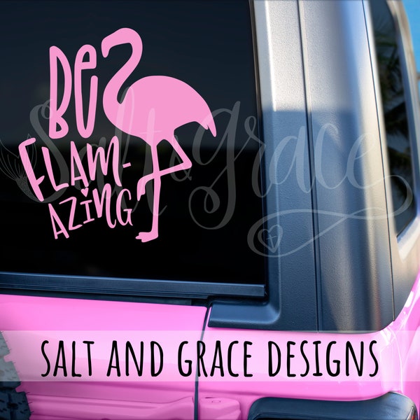 Flamingo Car - Etsy