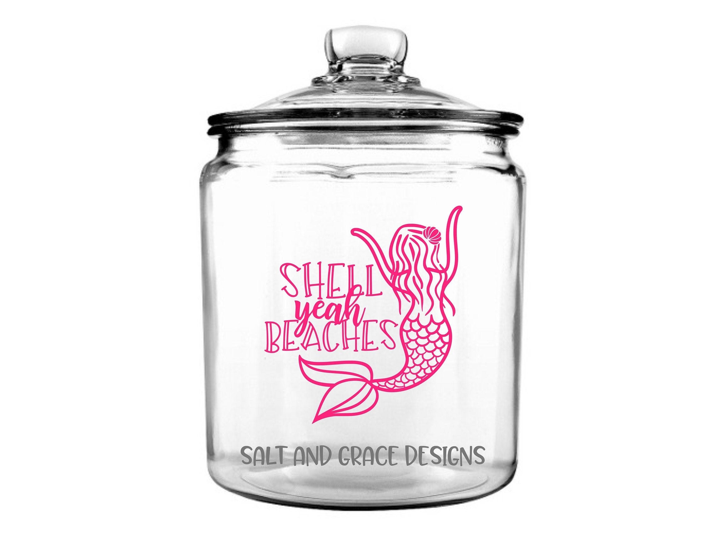 Shell Yeah Beaches Vinyl Decal Shell Yeah Mermaid Sticker | Etsy