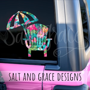 Beach Chair Decal, Adirondack Chair, Beach Bum, Beach Life, Laptop ...