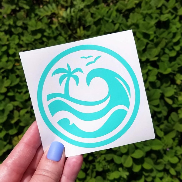 Beach Theme Car Decals - Etsy