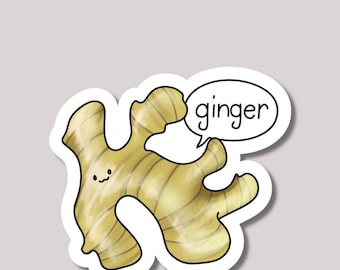 Ginger Stickers - Etsy