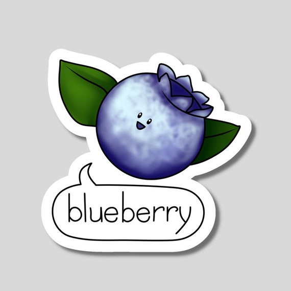 Blueberry Stickers