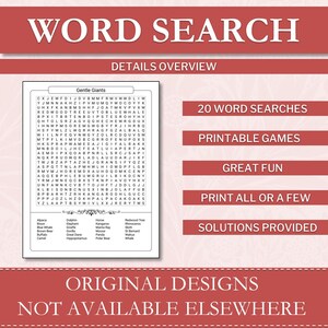 Dinosaur Word Search | Dinosaur Discoveries & Natural History ...