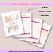 Printable Boho 12 Week Health Diary Diet Tracker Daily - Etsy