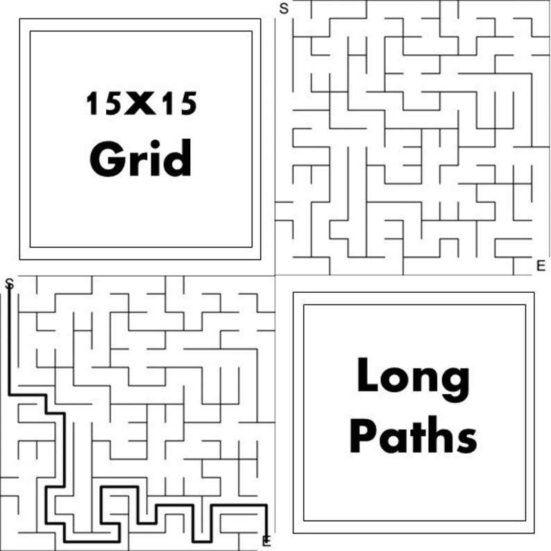 Canva Maze, 100 Transparent PNG Mazes and Solution Images, Commercial Use, Create Your Own ...