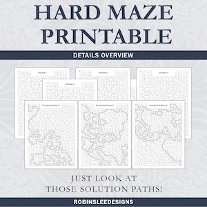 100 HARD Mazes for Adults - Extreme Difficulty, Volume 4 | Logic ...