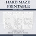 100 HARD Mazes for Adults Extreme Difficulty, Volume 4 Logic-enhancing ...