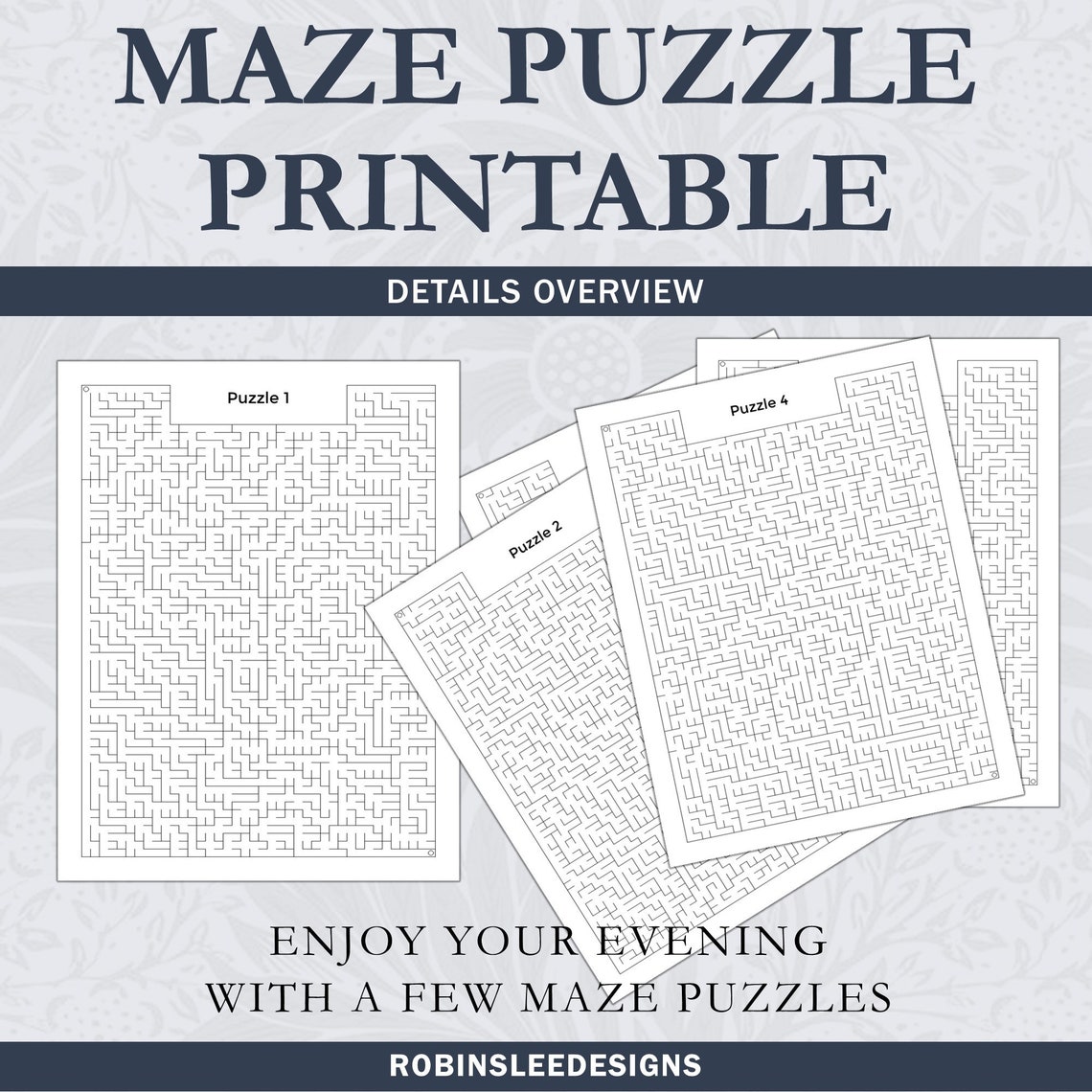100 Complex Maze Puzzles for Adults - Harder Than Ever, Volume 5 ...