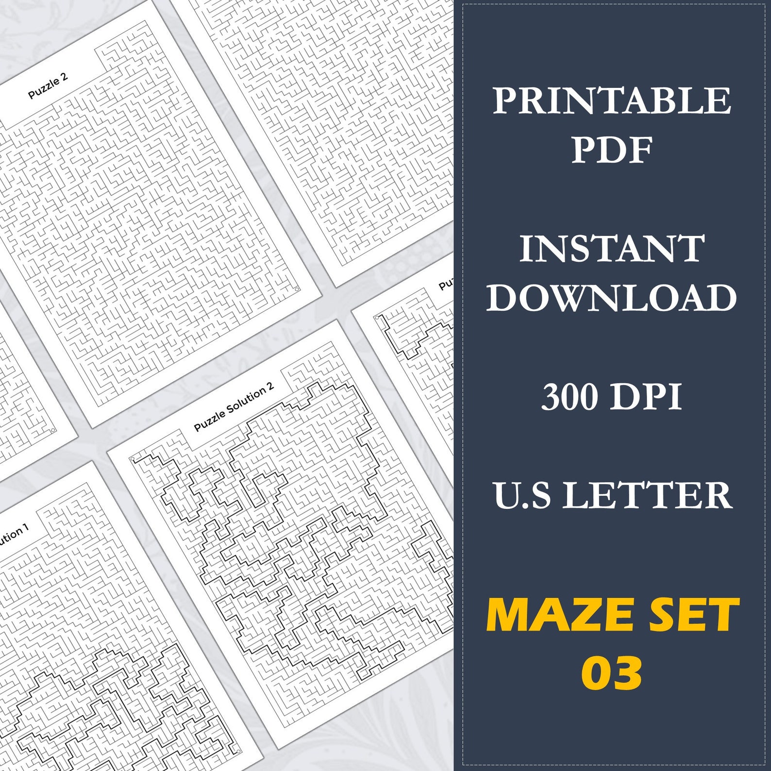 100 Expert Level Mazes for Adults - Seriously Tough, Volume 3 ...