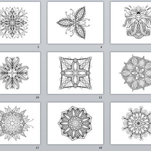 Printable Mandala Colouring Pages Volume 3 - Adult Colouring Page's ...