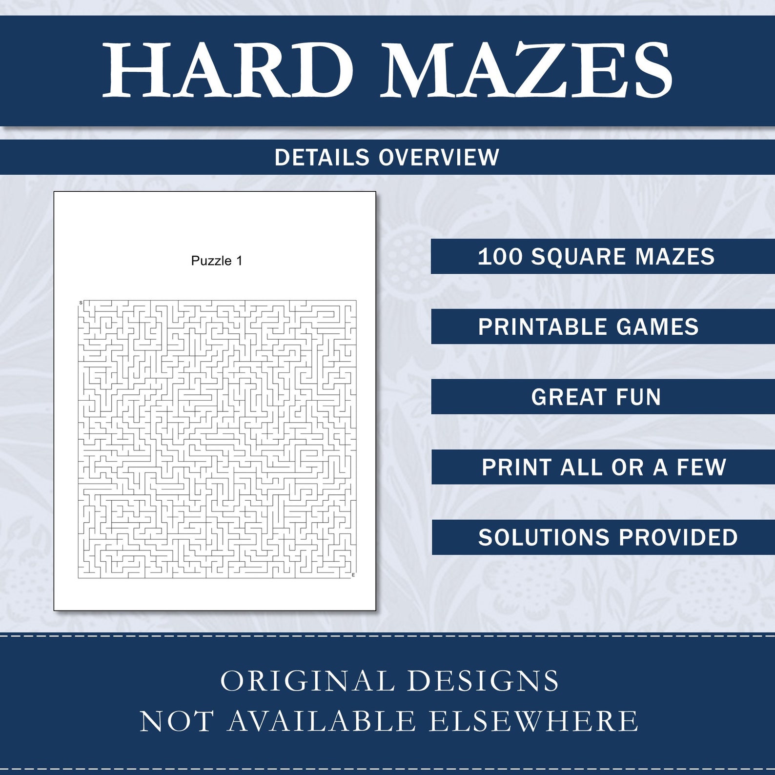 Printable Mazes | 100 Fun Circular Maze Puzzle Book | Hard Maze Puzzles ...