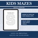 Kids Letter Mazes, Easy A-Z for Kids | Printable Alphabet Maze | Maze ...