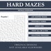100 HARD Mazes for Adults Extreme Difficulty, Volume 4 Logic-enhancing ...