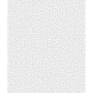 Printable Mazes for Adults - Hard Very Insanely Difficult 100 Mazes ...