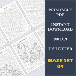 100 HARD Mazes for Adults - Extreme Difficulty, Volume 4 | Logic ...