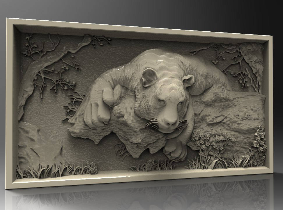 Stl 2.5d 3d vectric aspire cut3d artcam model for cnc carving | Etsy