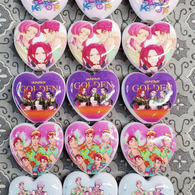 Kpop Demon Hunters Perler Beads - Etsy Canada