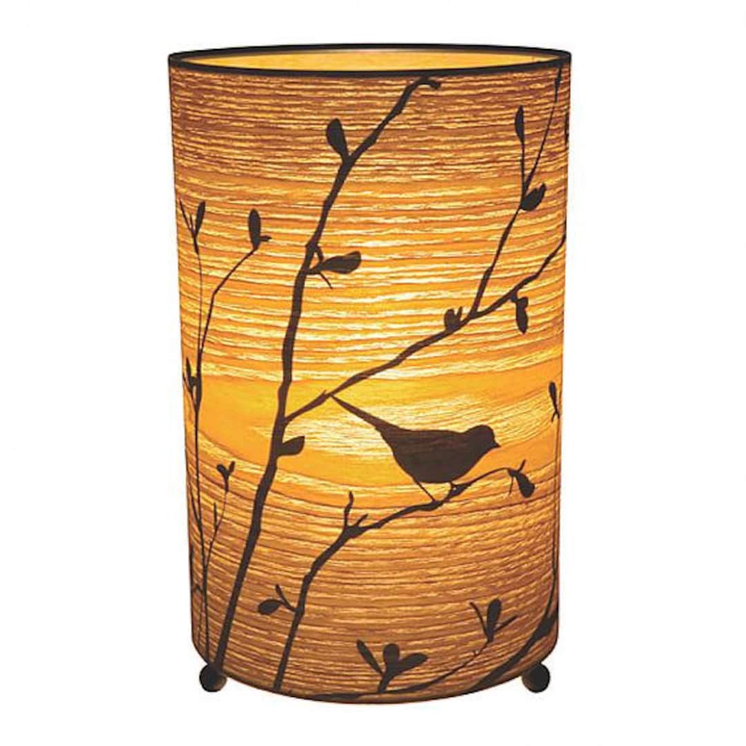 Marquetry Veneer Lamp Shade - Etsy