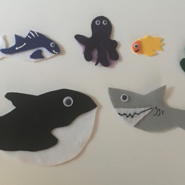 Felt Fish - Etsy