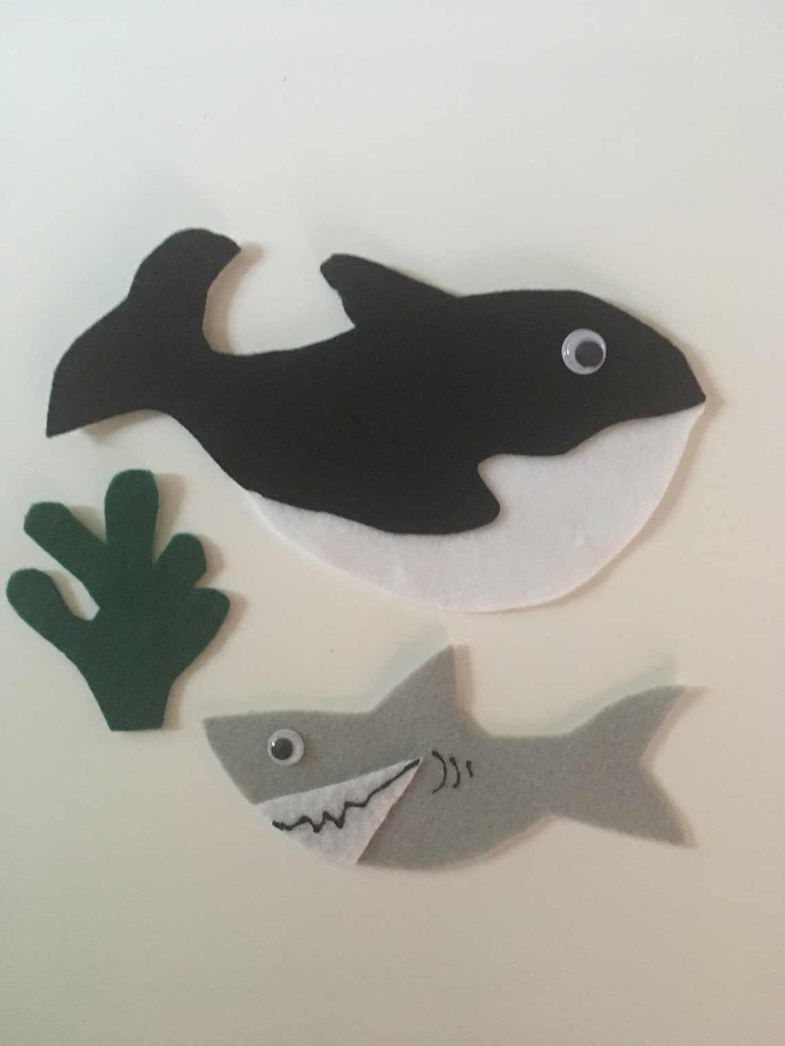 Slippery Fish Felt Story / Childrens Flannel Board Story - Etsy