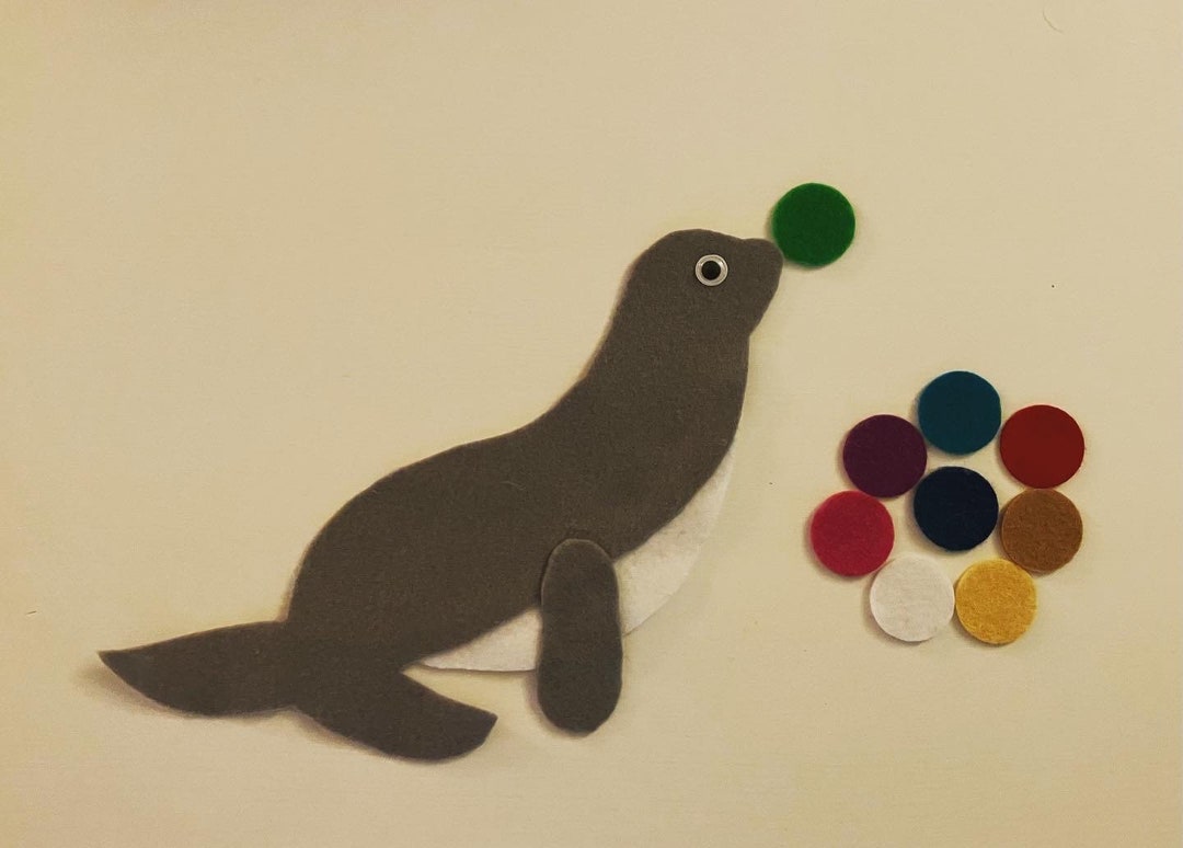Sammy the Seal Felt Story / Flannel Story for Early Childhood Education ...