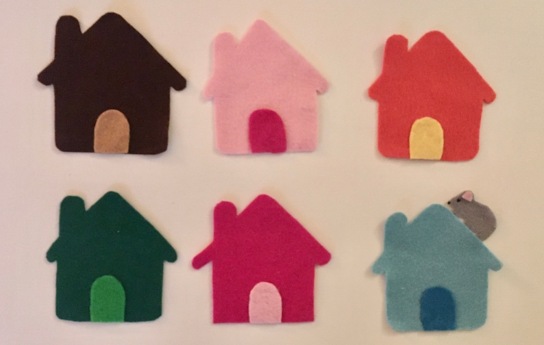 Little Mouse, Little Mouse Felt Board Story / Children’s Flannel Board ...