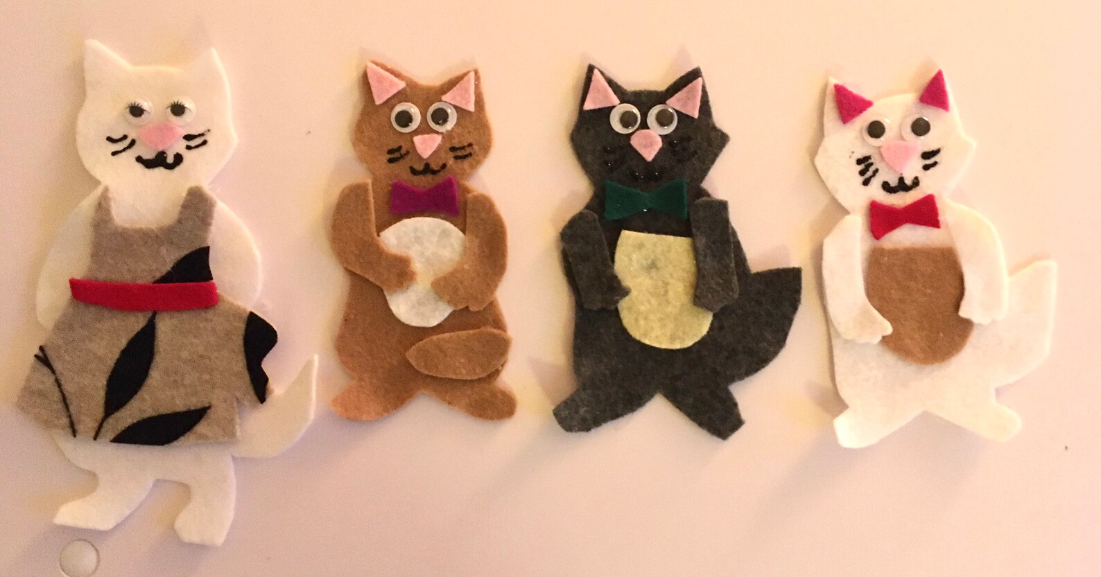 Three Little Kittens Lost Their Mittens Felt Story - Children’s ...