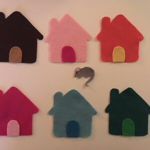 Little Mouse, Little Mouse Felt Board Story / Children’s Flannel Board ...
