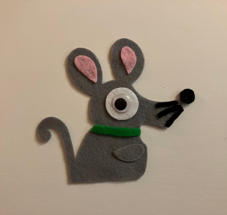 Mouse Loves Cheese! Felt Story - Children’s Felt Learning Story ...