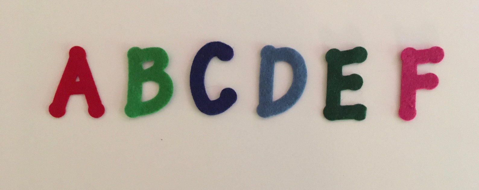 Alphabet Felt Letters / Flannel Story for Early Childhood Education - Etsy