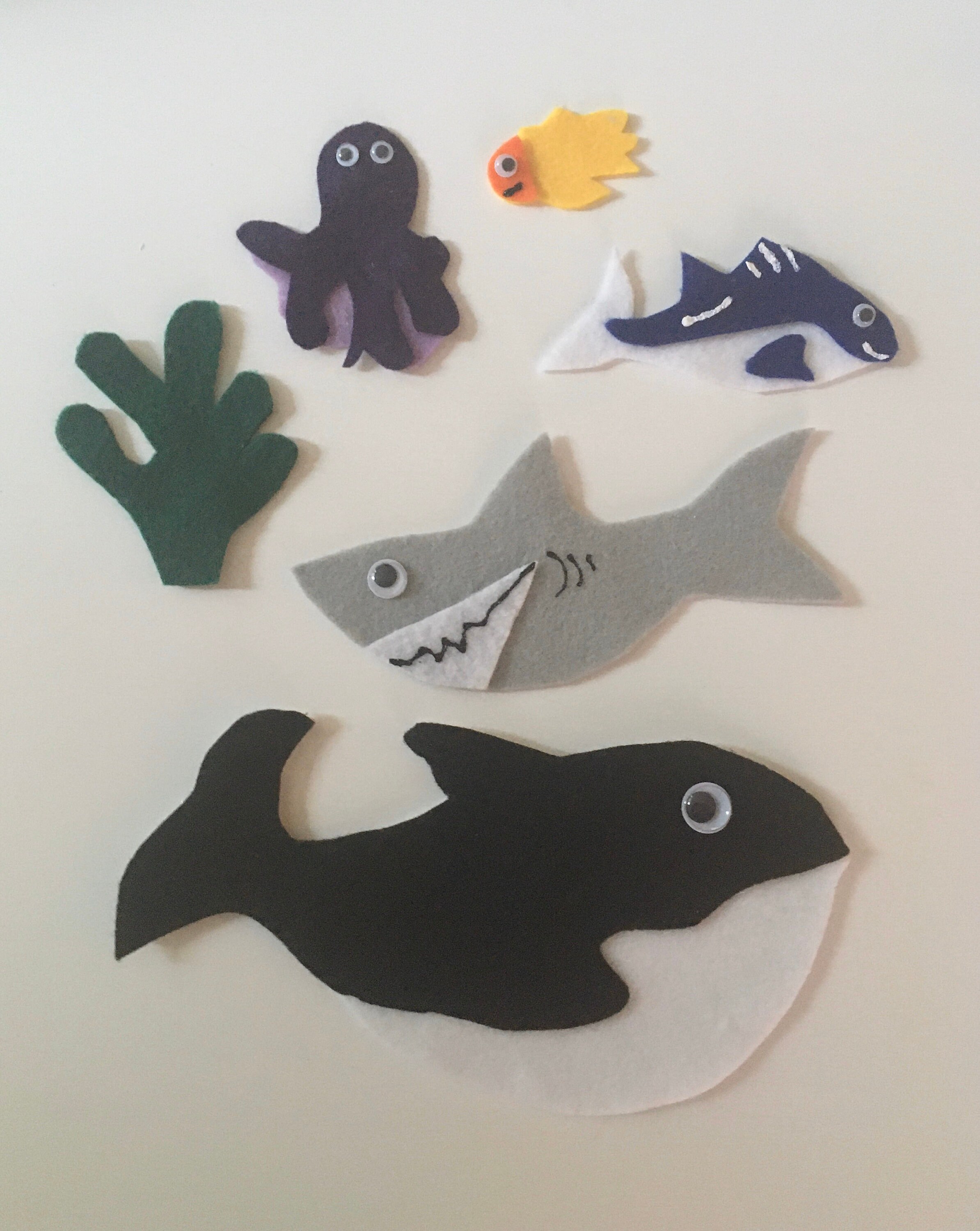 Slippery Fish Felt Story / Children’s Flannel Board Story - Etsy