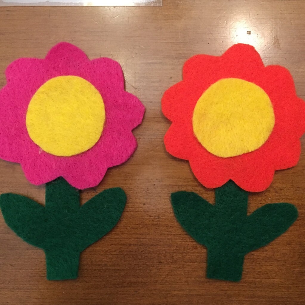 Five Little Flowers - Children's Felt / Flannel Story for Early ...