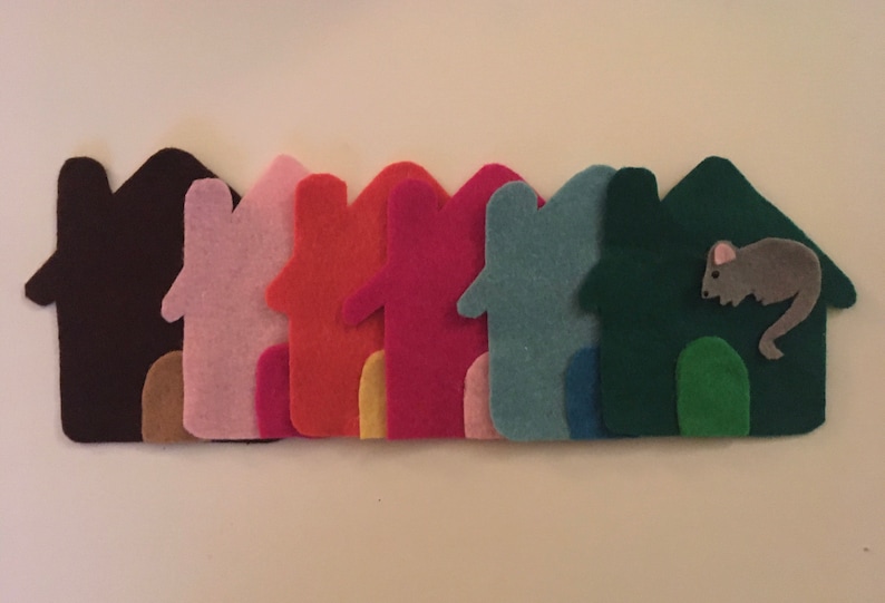 Little Mouse, Little Mouse Felt Board Story / Children’s Flannel Board ...