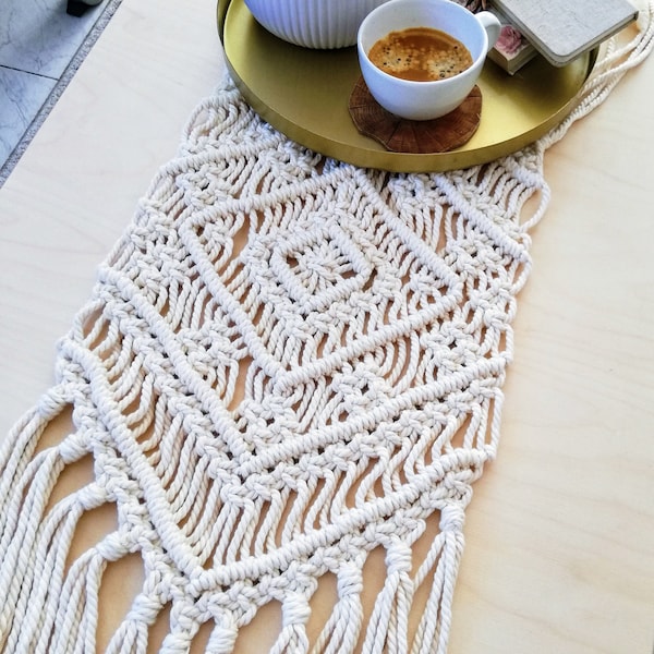 Macrame Table - Etsy