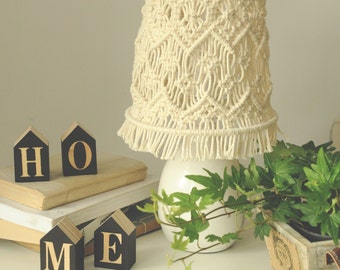 Macrame lamp shade | Etsy