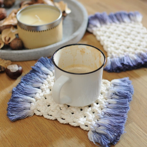 Macrame Coasters - Etsy