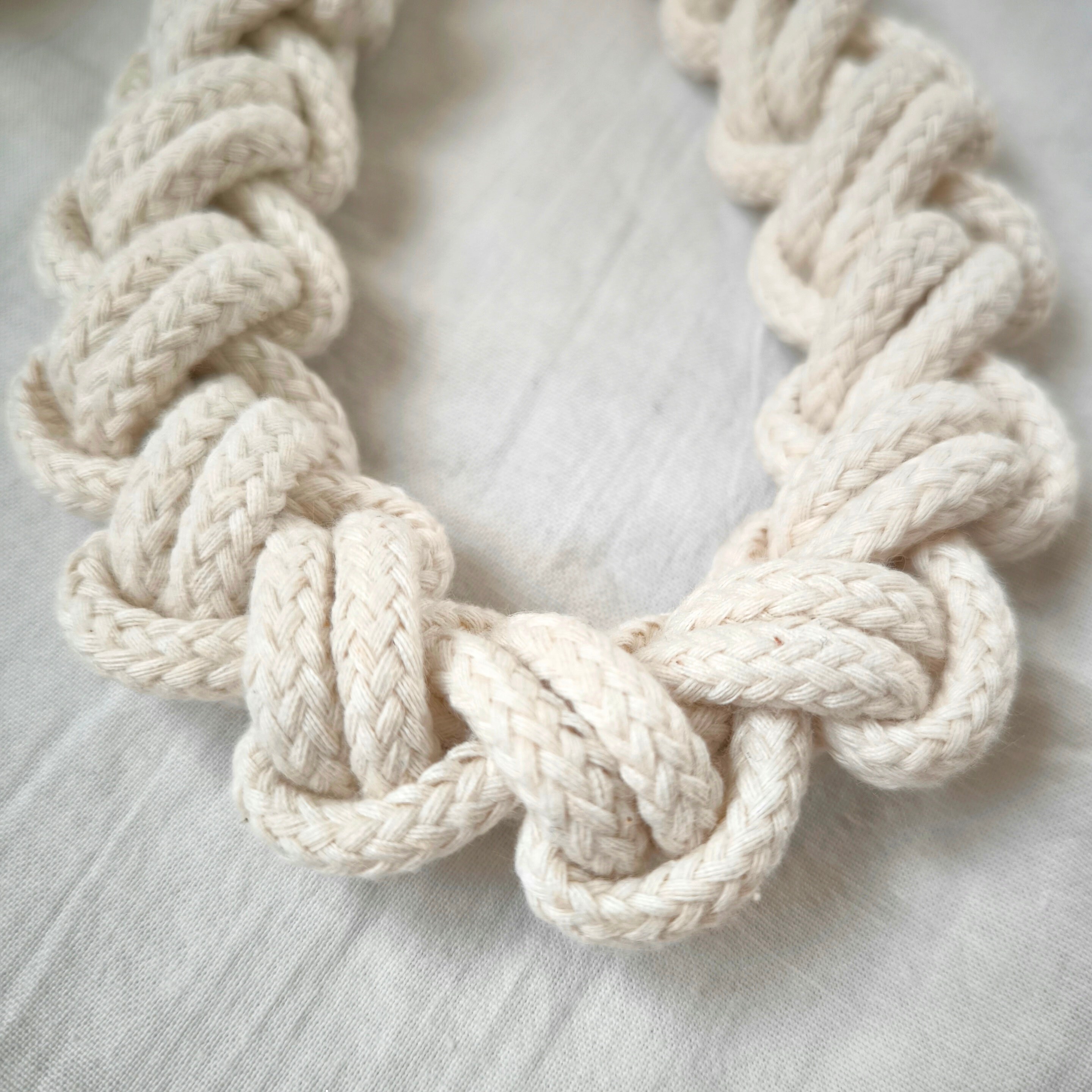 Handmade Macrame Door Stop: Natural Cotton Finger Pinch Guard - Etsy