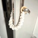 Handmade Macrame Door Stop: Natural Cotton Finger Pinch Guard - Etsy