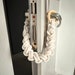Handmade Macrame Door Stop: Natural Cotton Finger Pinch Guard - Etsy