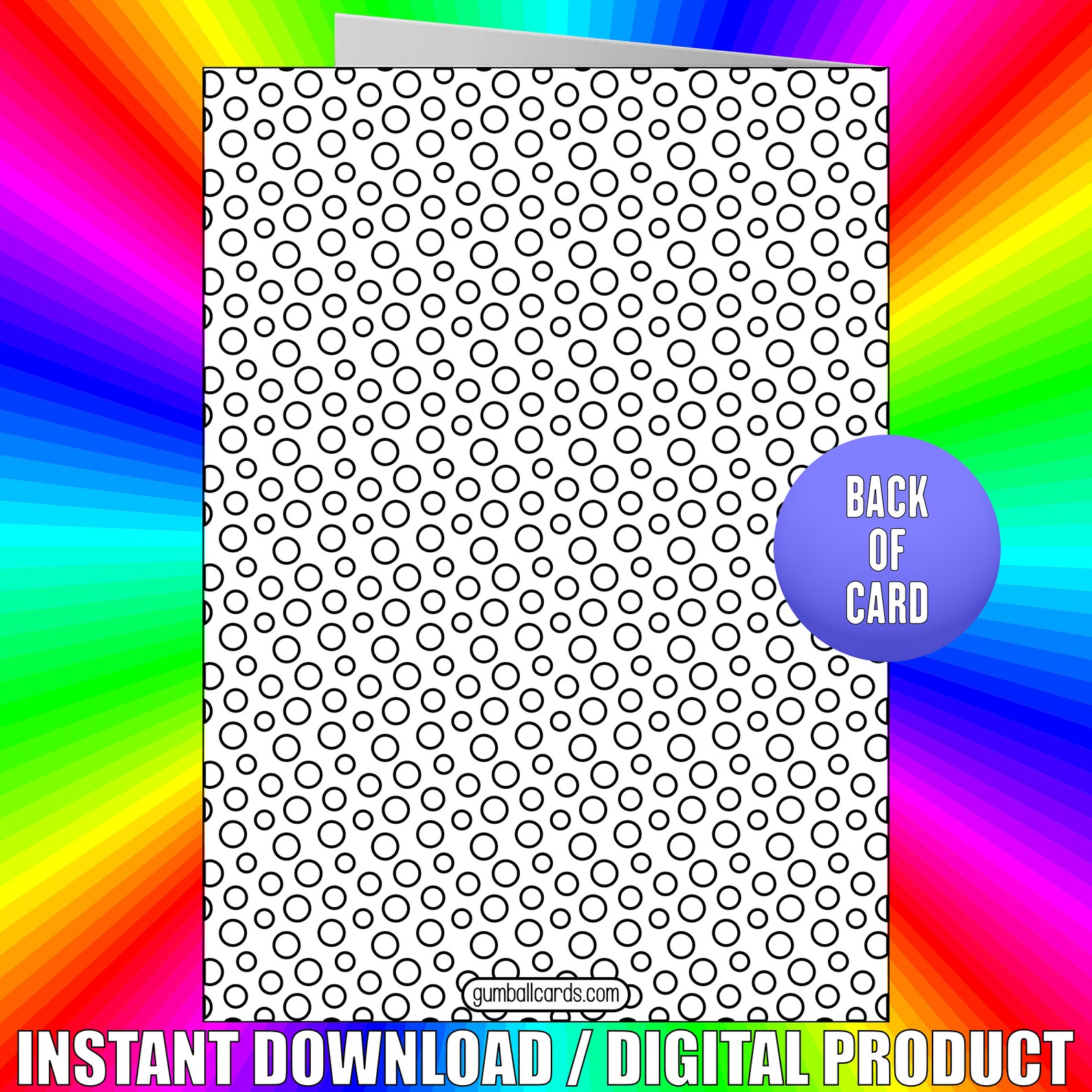 Happy Birthday Marlin Coloring Card, Printable Marlin Birthday Card ...