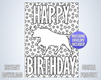 PRINTABLE Bull Riding Valentine Card for Kids INSTANT DOWNLOAD - Etsy