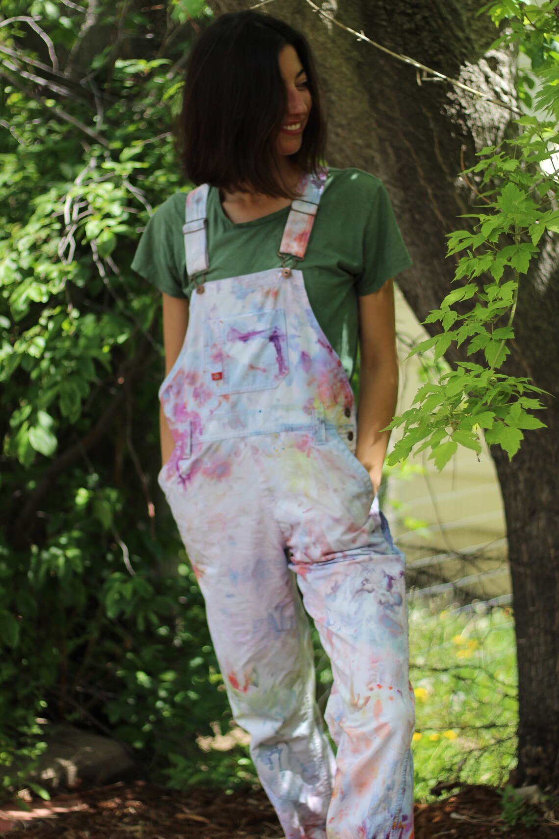 Made-to-order Hand Dyed Overalls | Custom Tie Dye Overalls - Etsy