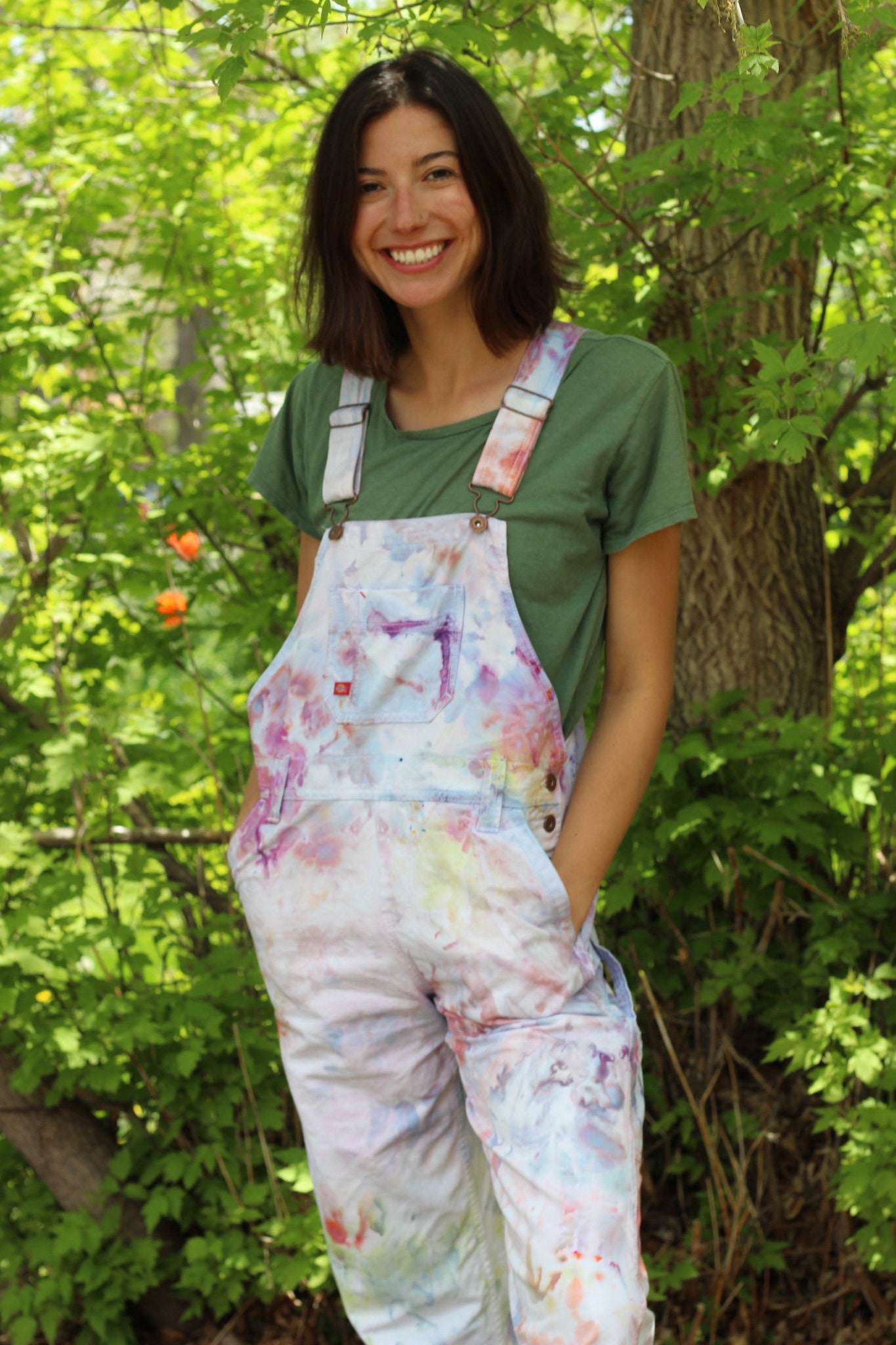 Made-to-order Hand Dyed Overalls | Custom Tie Dye Overalls - Etsy