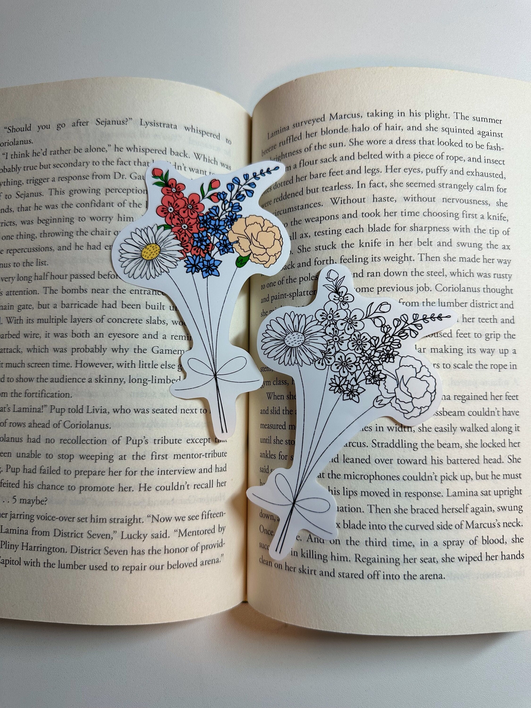 Birth Flower Bouquet Stickers | Custom Sticker | Personalized Sticker ...