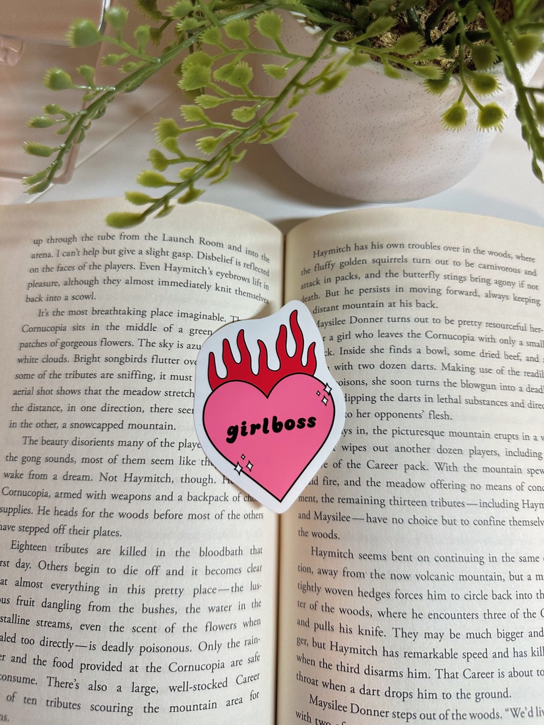 Girlboss Sticker | Glitter Sticker | Work Gift | Corporate Baddie ...