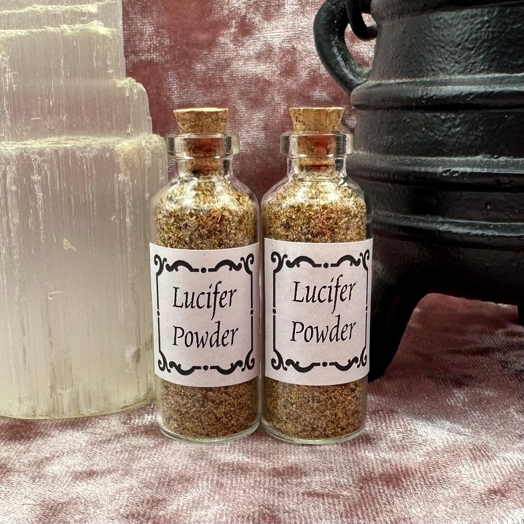 Lucifer Powder, Hoodoo, Voodoo, Revenge Spell, Witchcraft Supplies ...