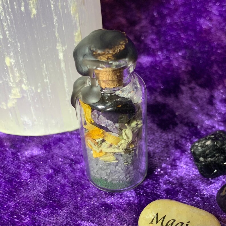 Protection bottle banishing spell reverse spell protection | Etsy