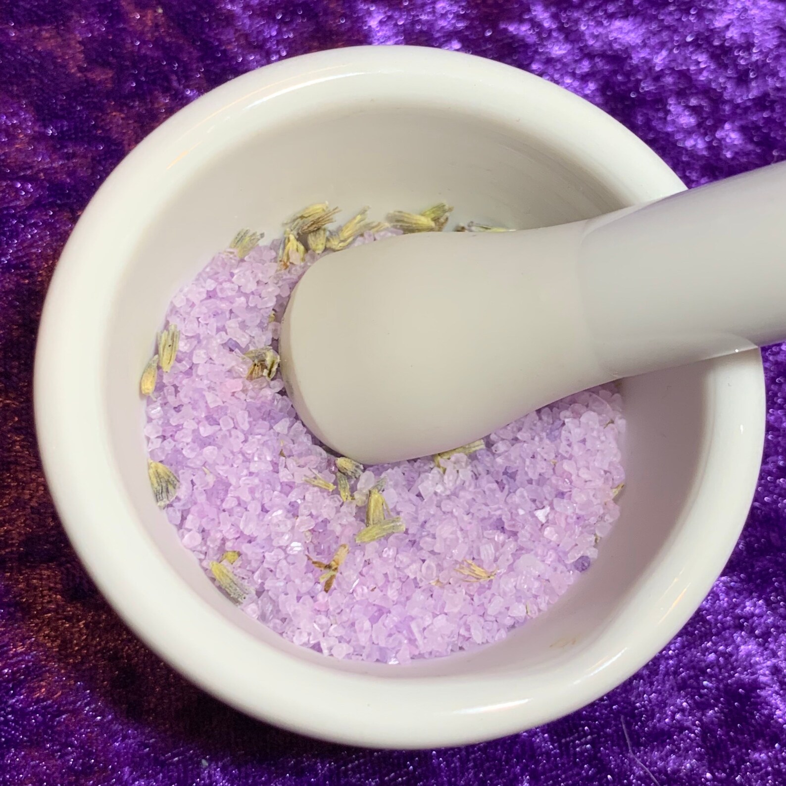 Ritual Black Salt Witches Salt Pink Salt Sea Salt Purple - Etsy