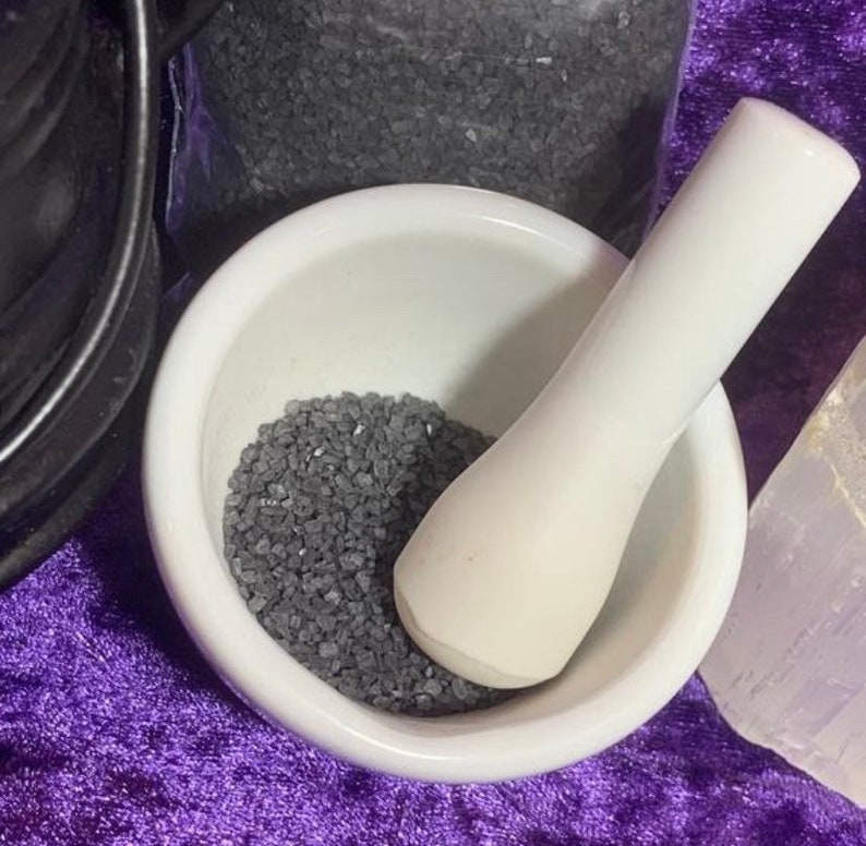 Ritual Black Salt Witches Salt Pink Salt Sea Salt Purple | Etsy