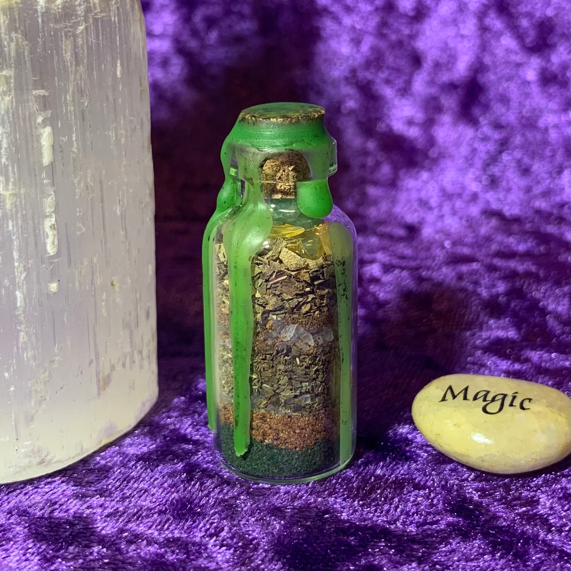 Good luck spell spell bottle luck spell good luck spell | Etsy